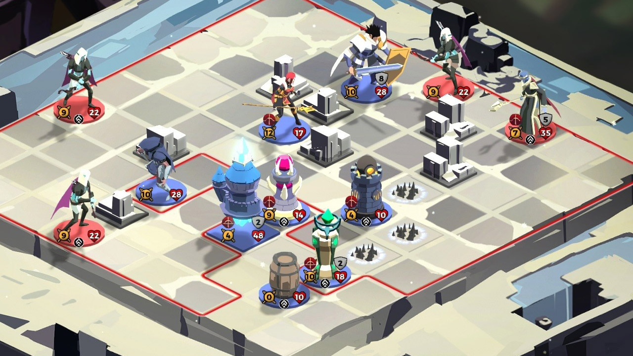 “Defend the Rook” une roguelite, Tower defense e turnos | Hu3br